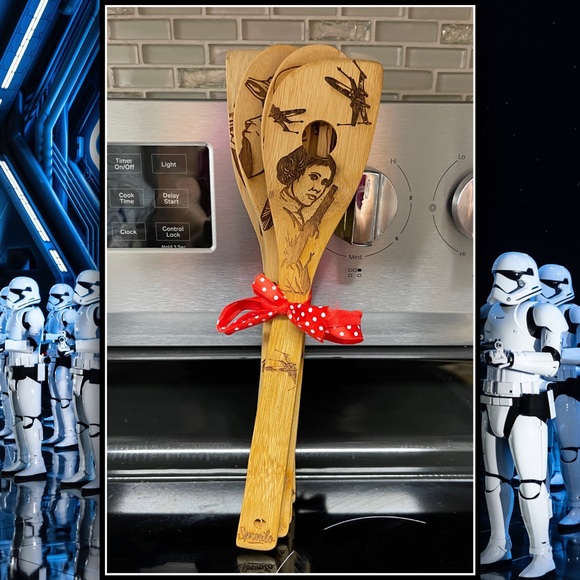 Kitchen | New Star Wars Wooden Cooking Utensils | Poshmark